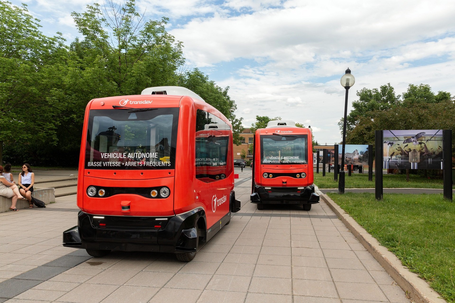 Transdev Canada : autonomous shuttles on open roads in Montreal