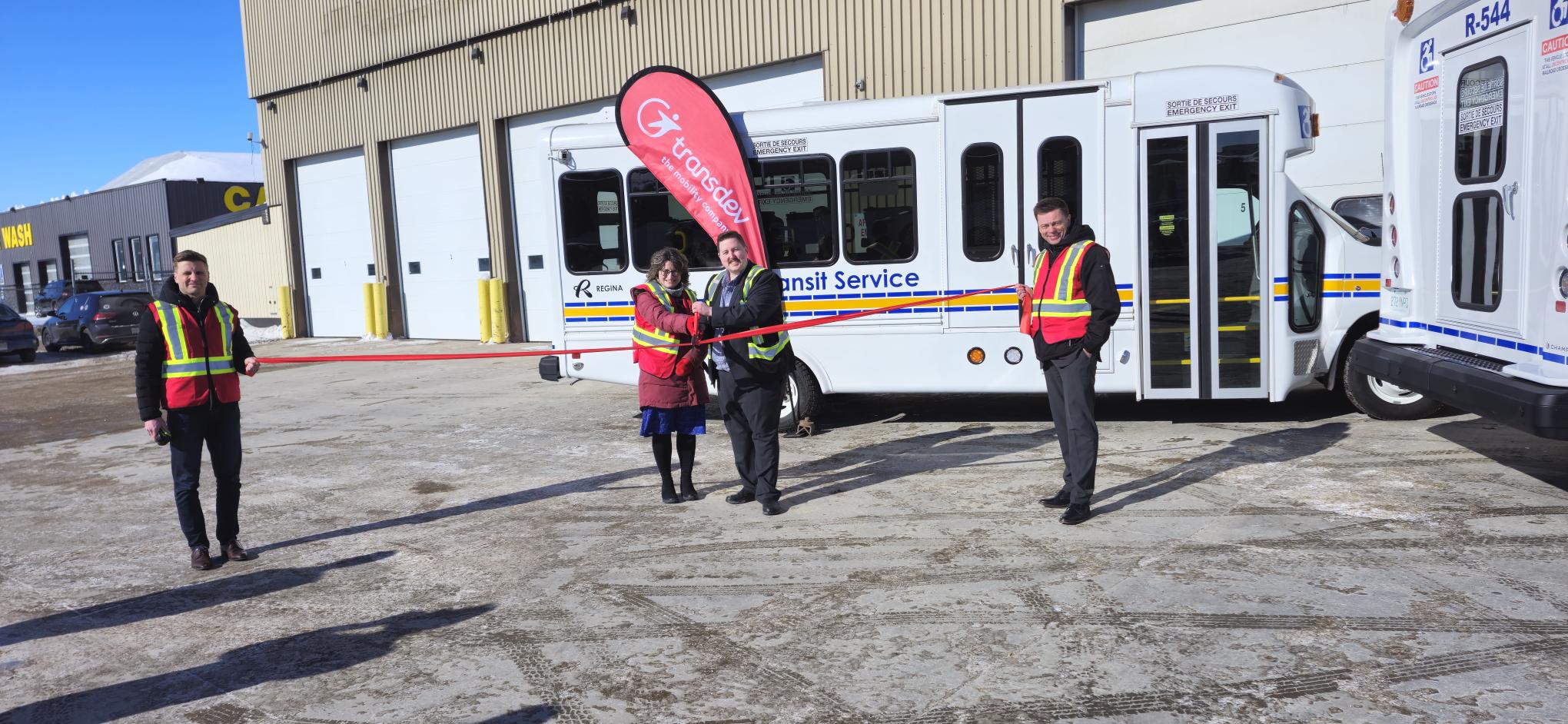 Transdev Canada Inaugurate New Service Point in the Greater Regina Area